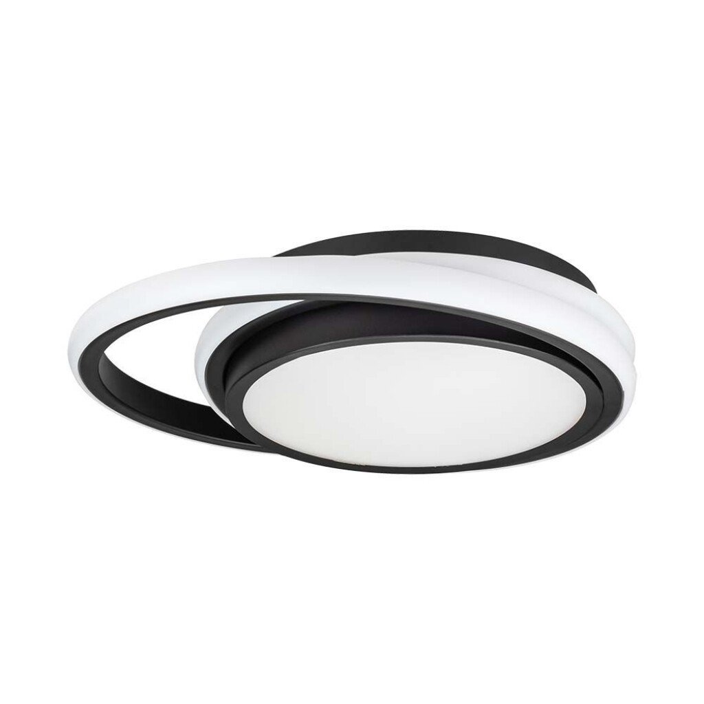 Plafoniere da Interno | Lampadario LED Rotondo Doppio 38W con Montaggio ...
