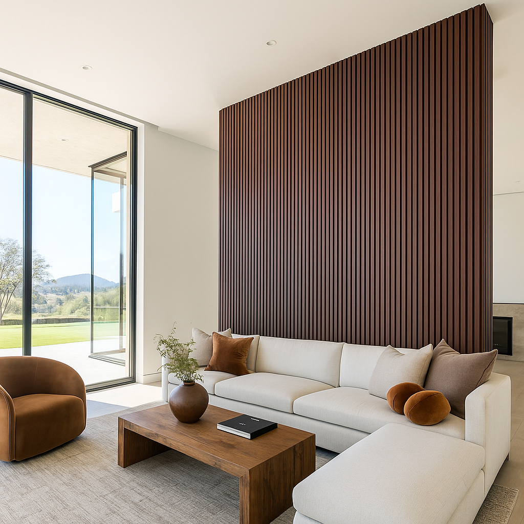 Doghe in PVC | Doghe | Materiale Edile | pannello con doghe in pvc ...